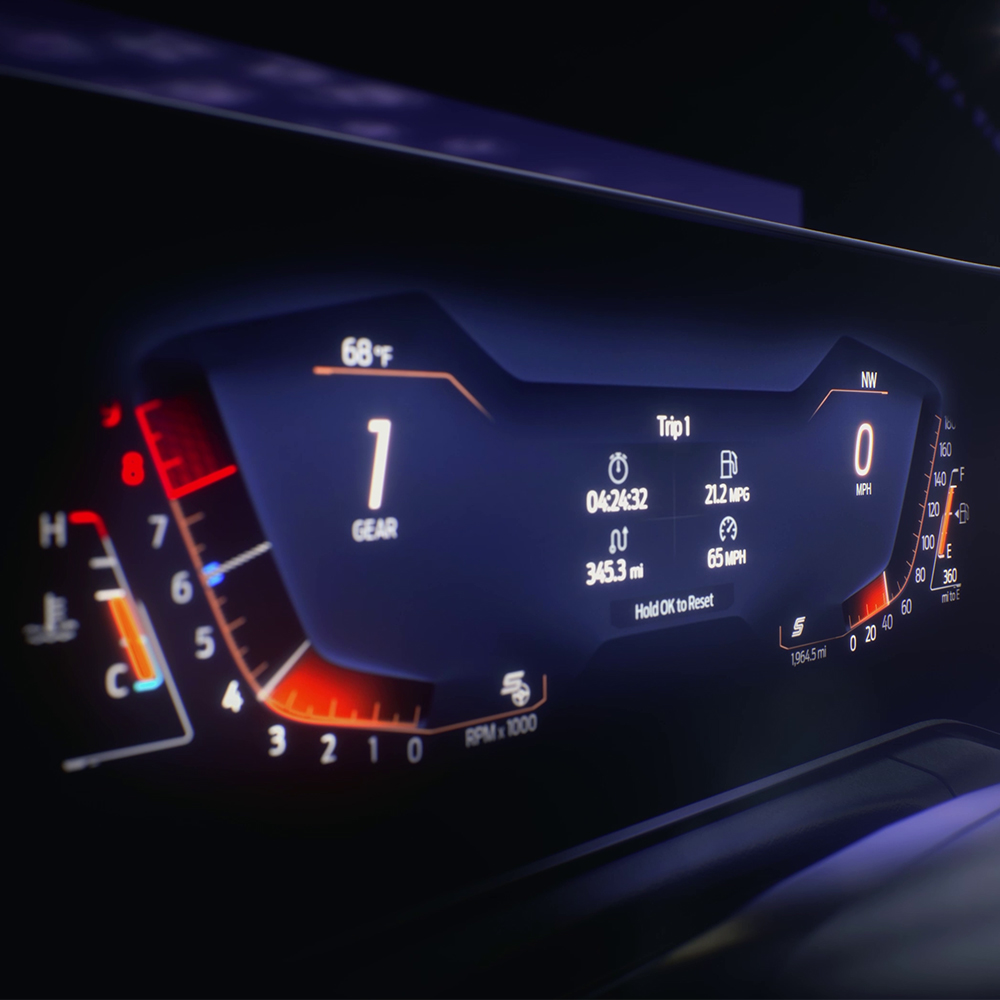 New Mustang Mustang S650 Interior page | Ford Cyprus